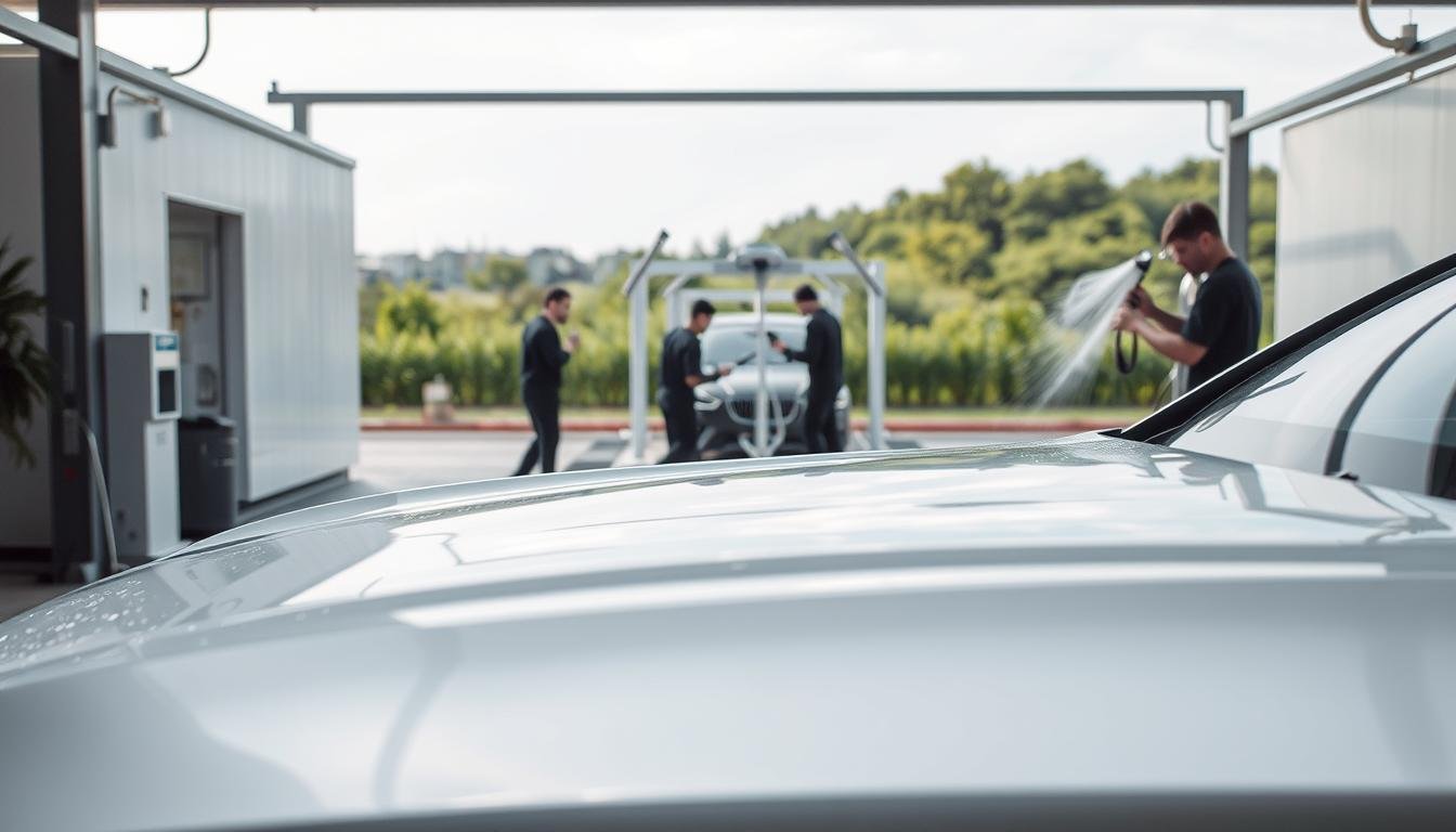 Lavage automobile écologique sans eau